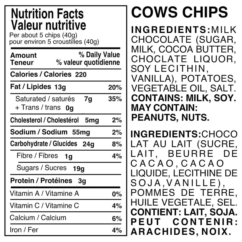 COW Chips Large (450g) – COWS